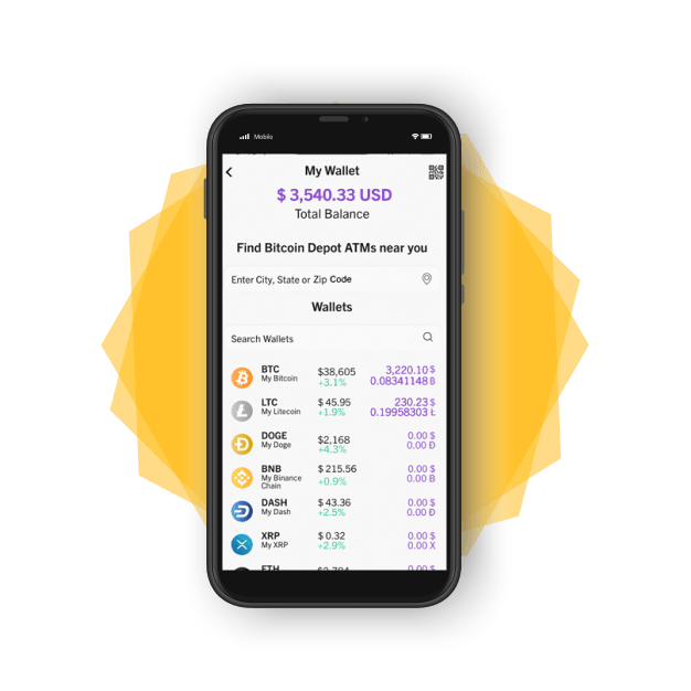 Buy Bitcoin With Cash At a Bitcoin ATM Near You | Bitcoin Depot®