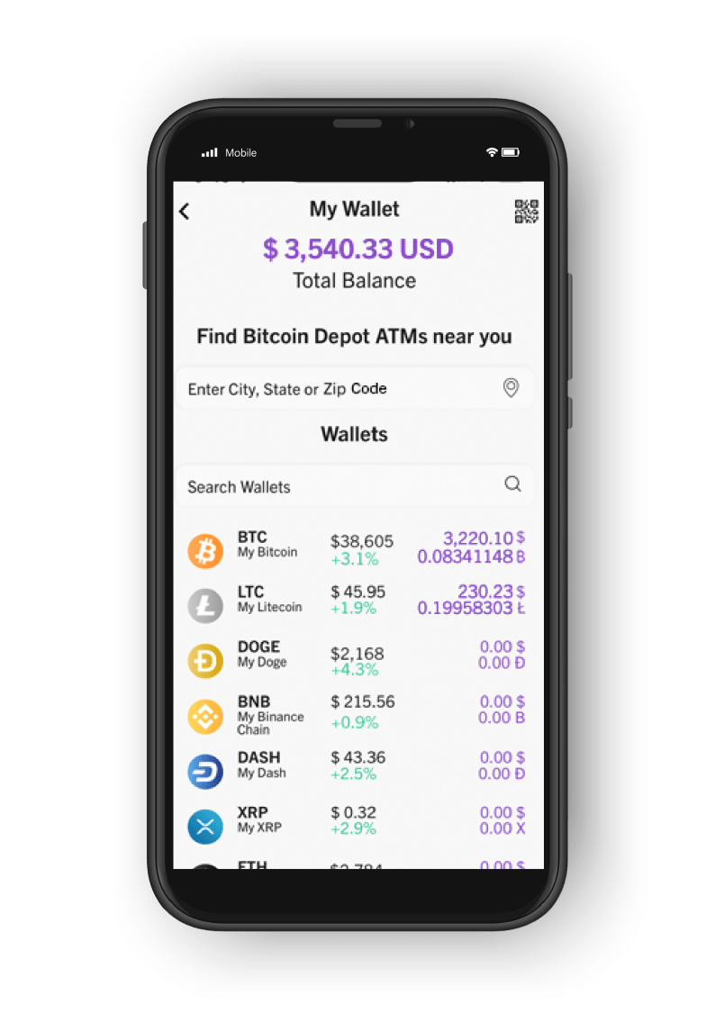 Buy Bitcoin With Cash At a Bitcoin ATM Near You | Bitcoin Depot®